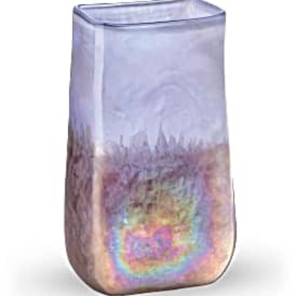 Teleflora | Accents | Amethyst Handblown Gemstone Art Glass Vase By ...